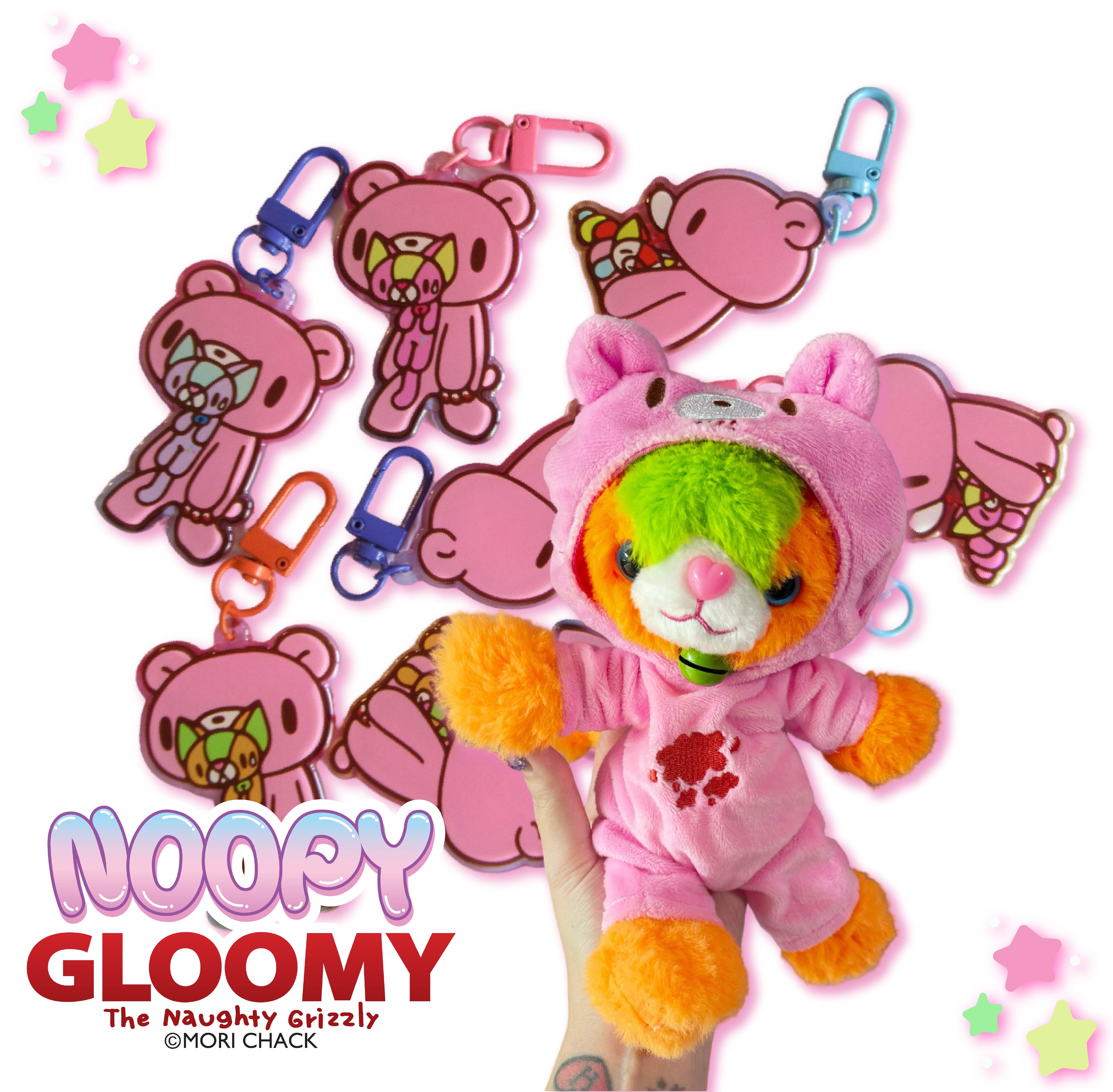 Noopy x Gloomy Bear – KityCrylics